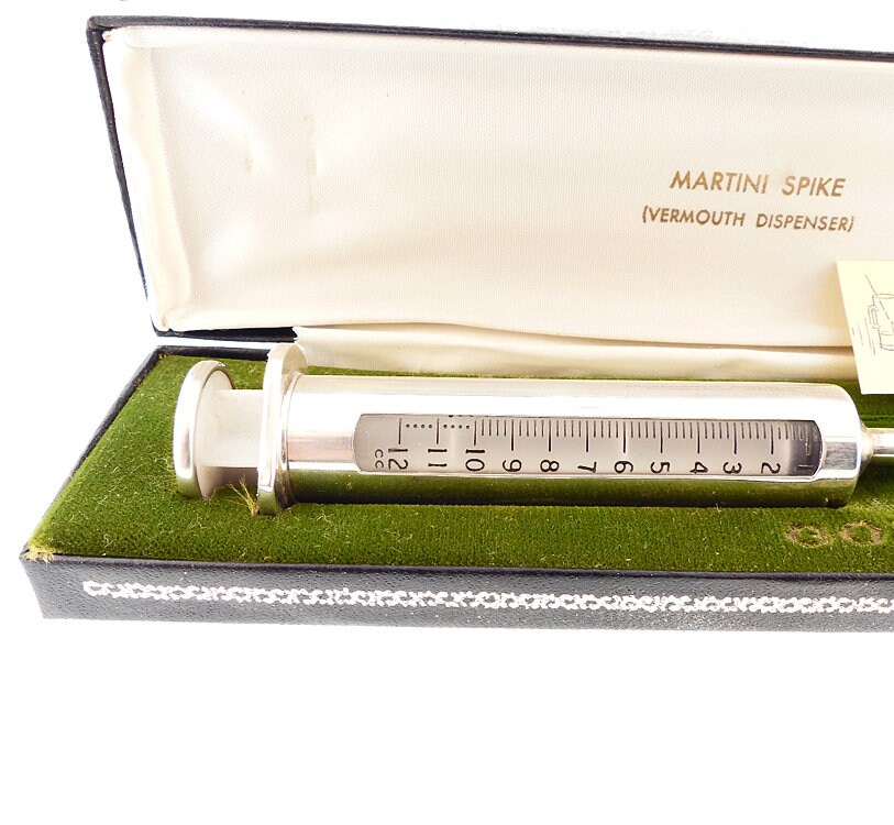 Vintage Gorham Sterling Silver Martini Vermouth Syringe Spike