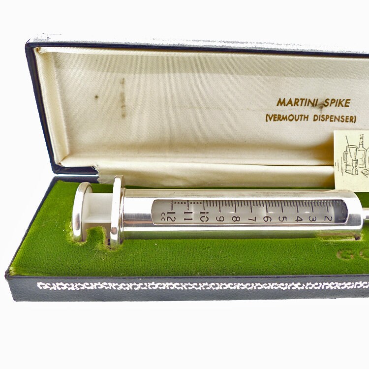 Vintage Gorham Sterling Silver Martini Vermouth Syringe Spike