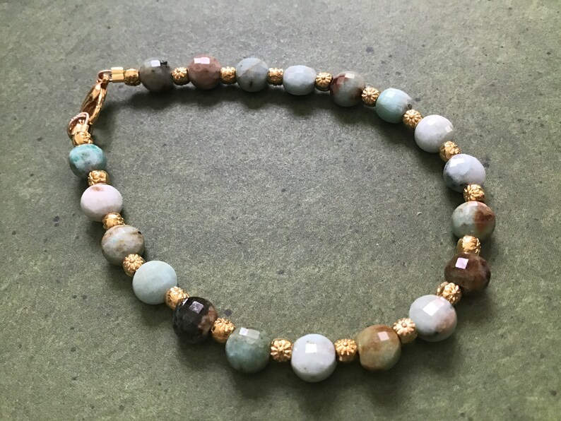 Green Turquoise Bracelet - Etsy