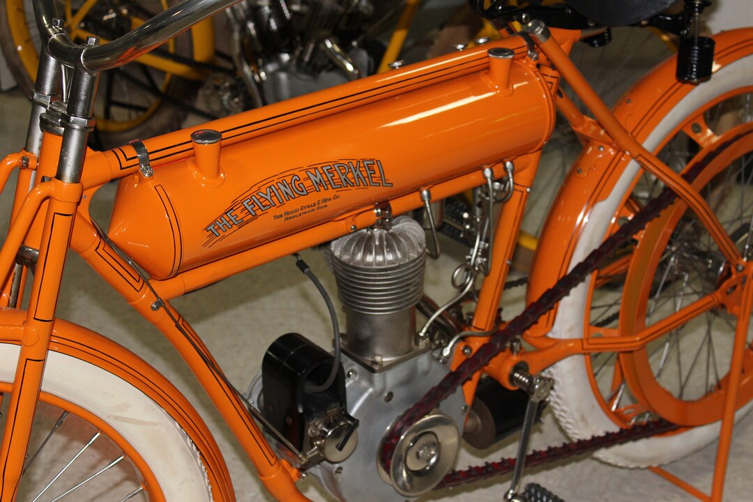 Photo Prints of Vintage Flying Merkel Motorcycle - Etsy