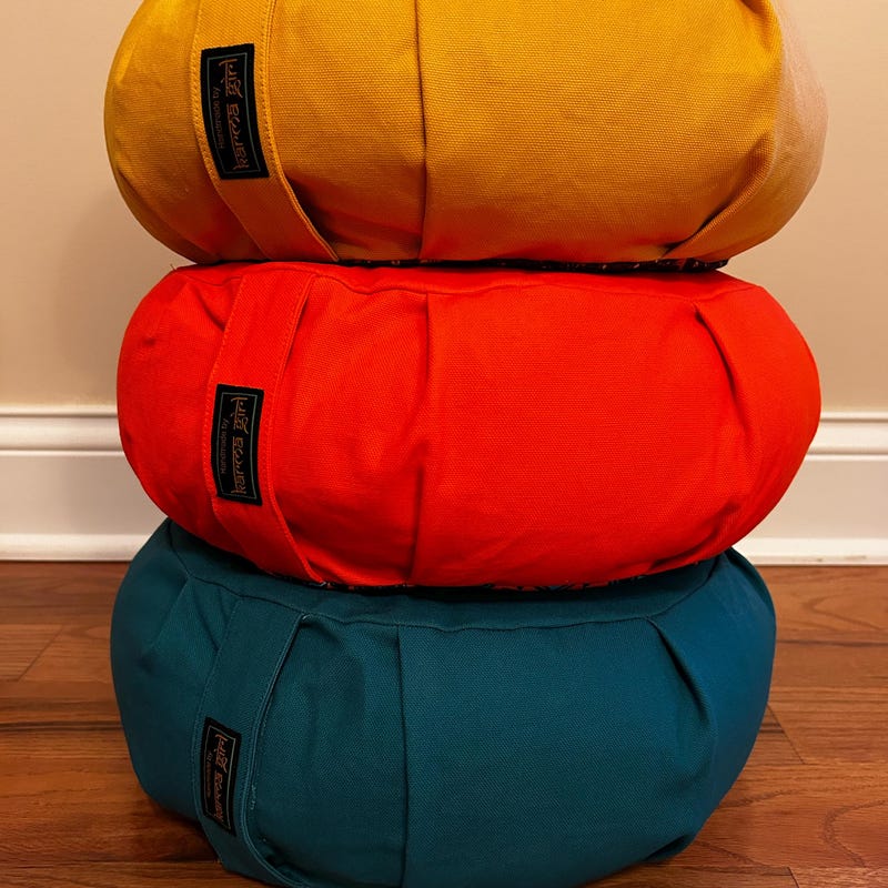 Yellow Pink Green Cushion - Etsy