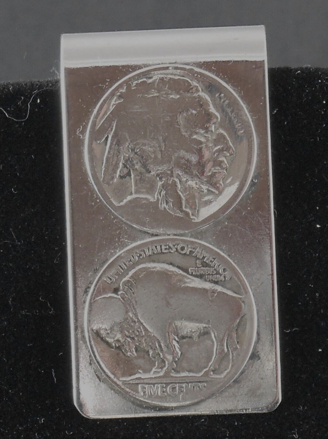 Buffalo Nickel Money Clip - Authentic Nickels - New Never Used - FREE ...