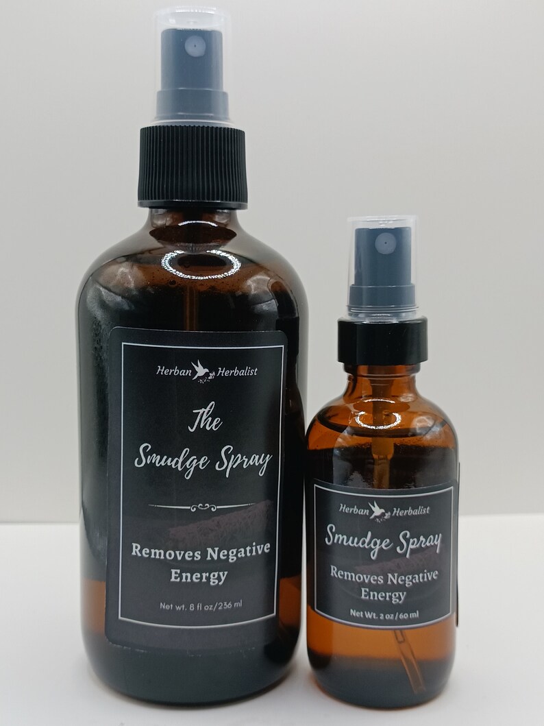Smudge Spray, Room Spray, Cleansing Spray, Sage Spray, Energy Clearing ...