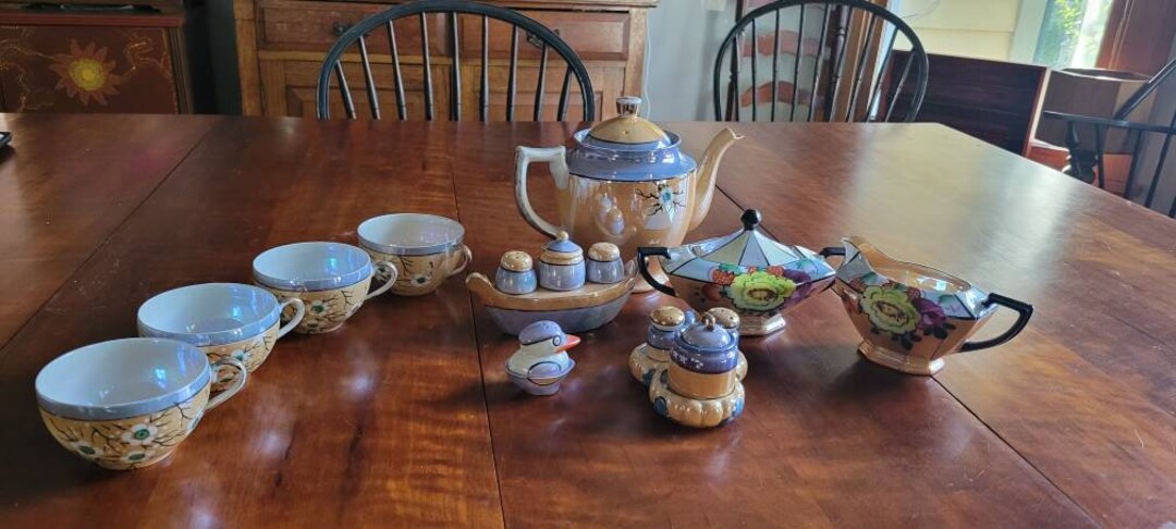 Vintage Japanese Lusterware Lot - Etsy