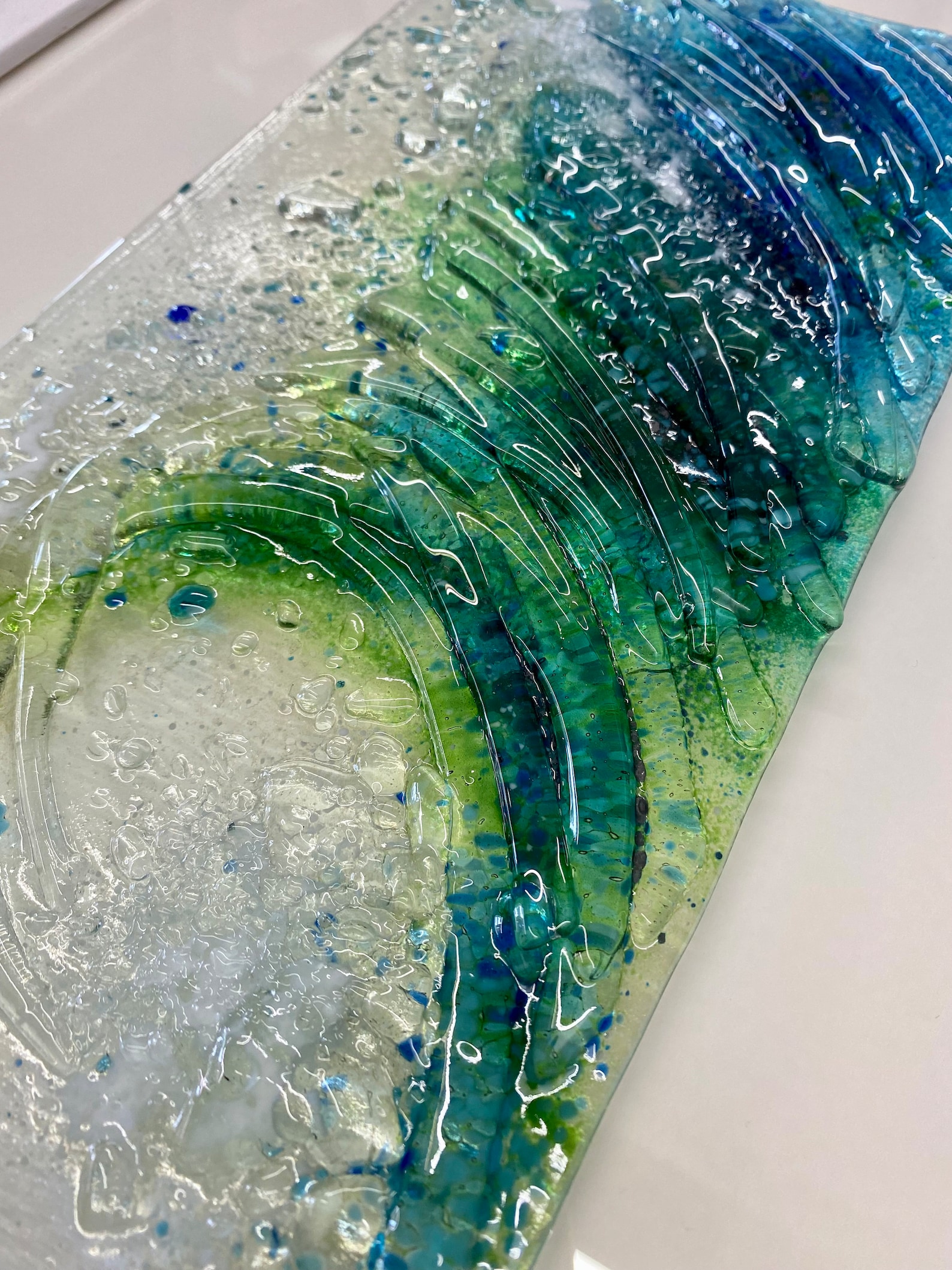 Medium Rectangle Wave Etsy