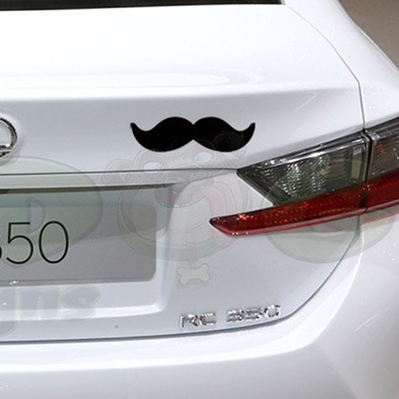 Mustache Decal - Etsy