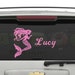 Mermaid Personalized Name Custom Vinyl Decal - Mermaid Decor, Kid Name ...