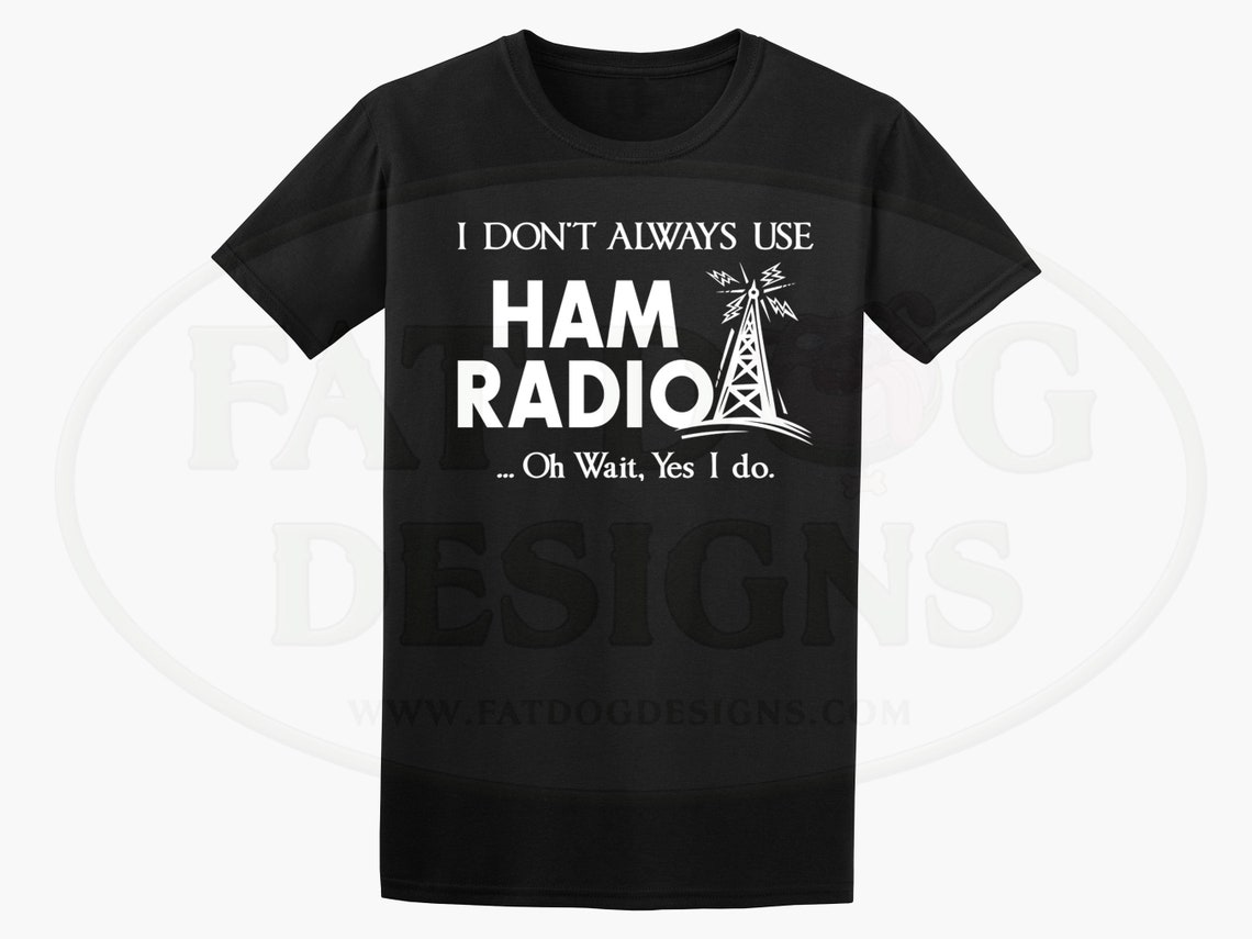 Ham Radio Amateur Radio Custom Radio Tower Short-sleeve - Etsy