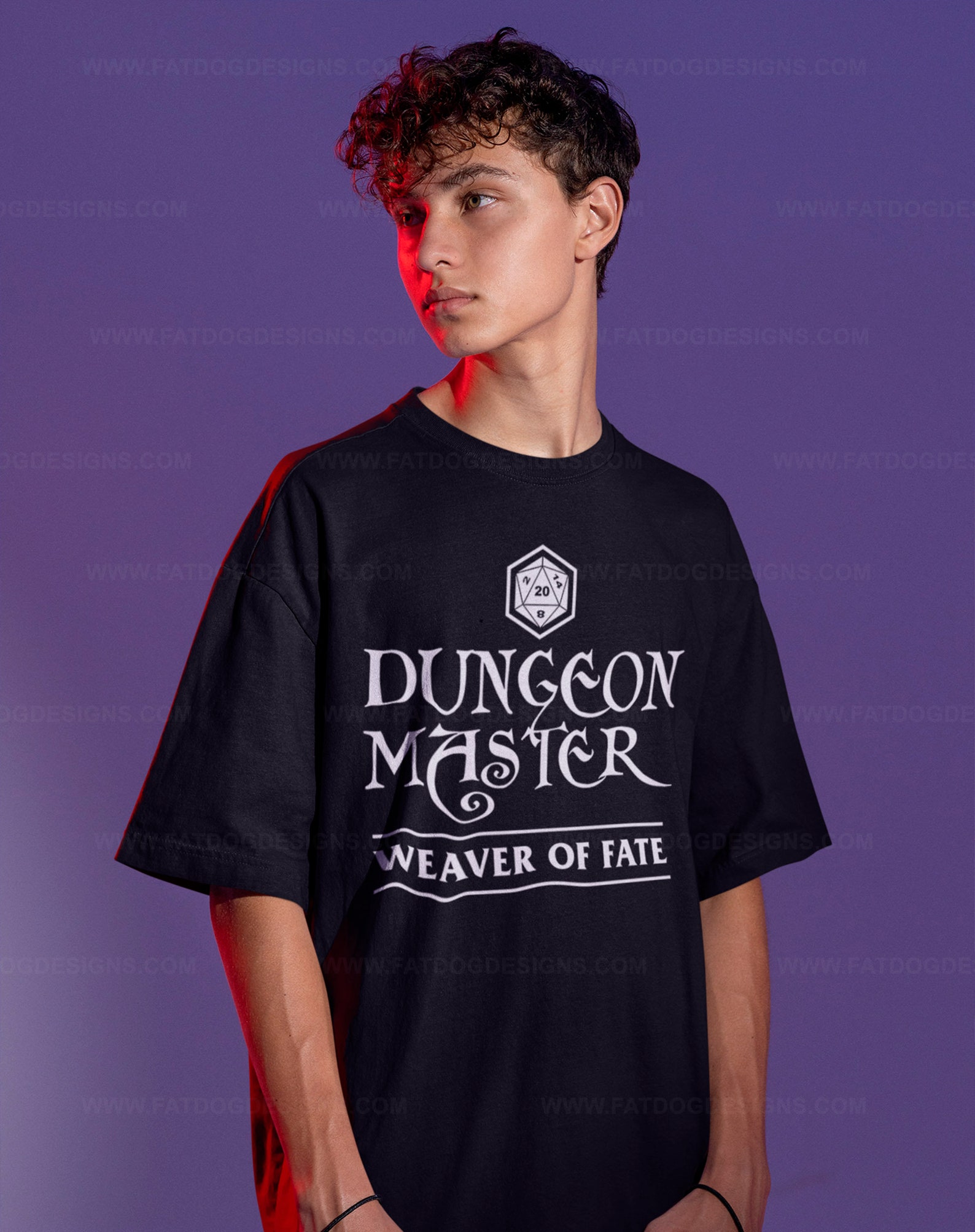 Dungeon Master D20 Custom T-shirt (S-5XL) - Gamer Gift, D&D Tee, Dnd ...