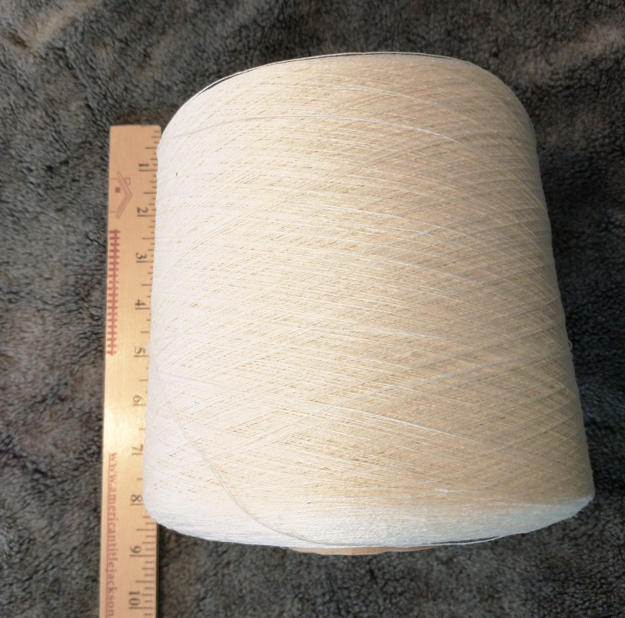 Natural 2-ply Linen Yarn Cone 2lb 13oz Weaving Tatting Lace - Etsy