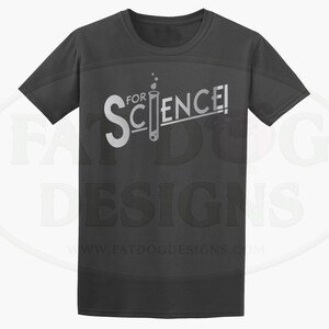 For Science! Custom Short-sleeve T-shirt (S-5XL) STEM Shirt, Science ...