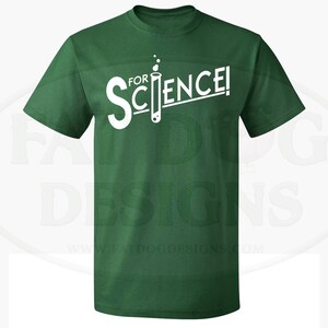 For Science! Custom Short-sleeve T-shirt (S-5XL) STEM Shirt, Science ...