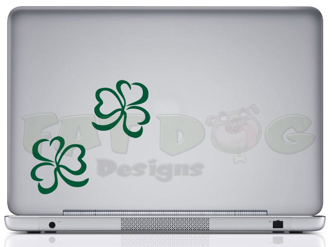 Shamrock Custom Vinyl Decals two Decals Car Decal Wall - Etsy
