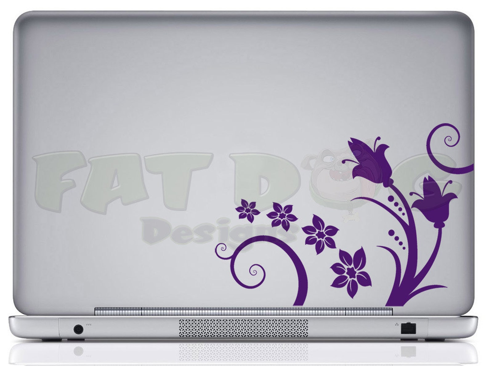 Flower Garden Removable Vinyl Decal Living Room Decal Dining | Etsy