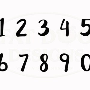 Mailbox Address Number Stickers (up to 5 Numbers) Custom Vinyl Decal ...