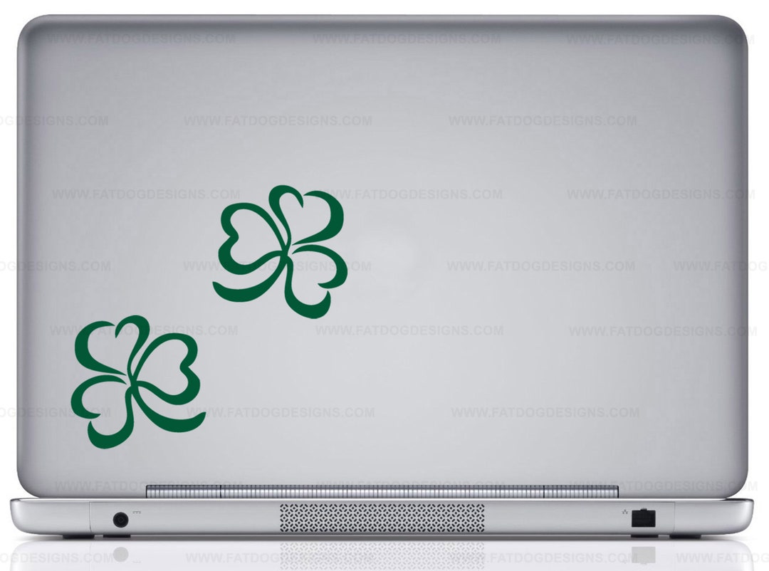 Shamrock Custom Vinyl Decals (two Decals) - Car Decal, Wall Decal ...