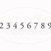 Mailbox Address Number Stickers (up to 5 Numbers) Custom Vinyl Decal ...