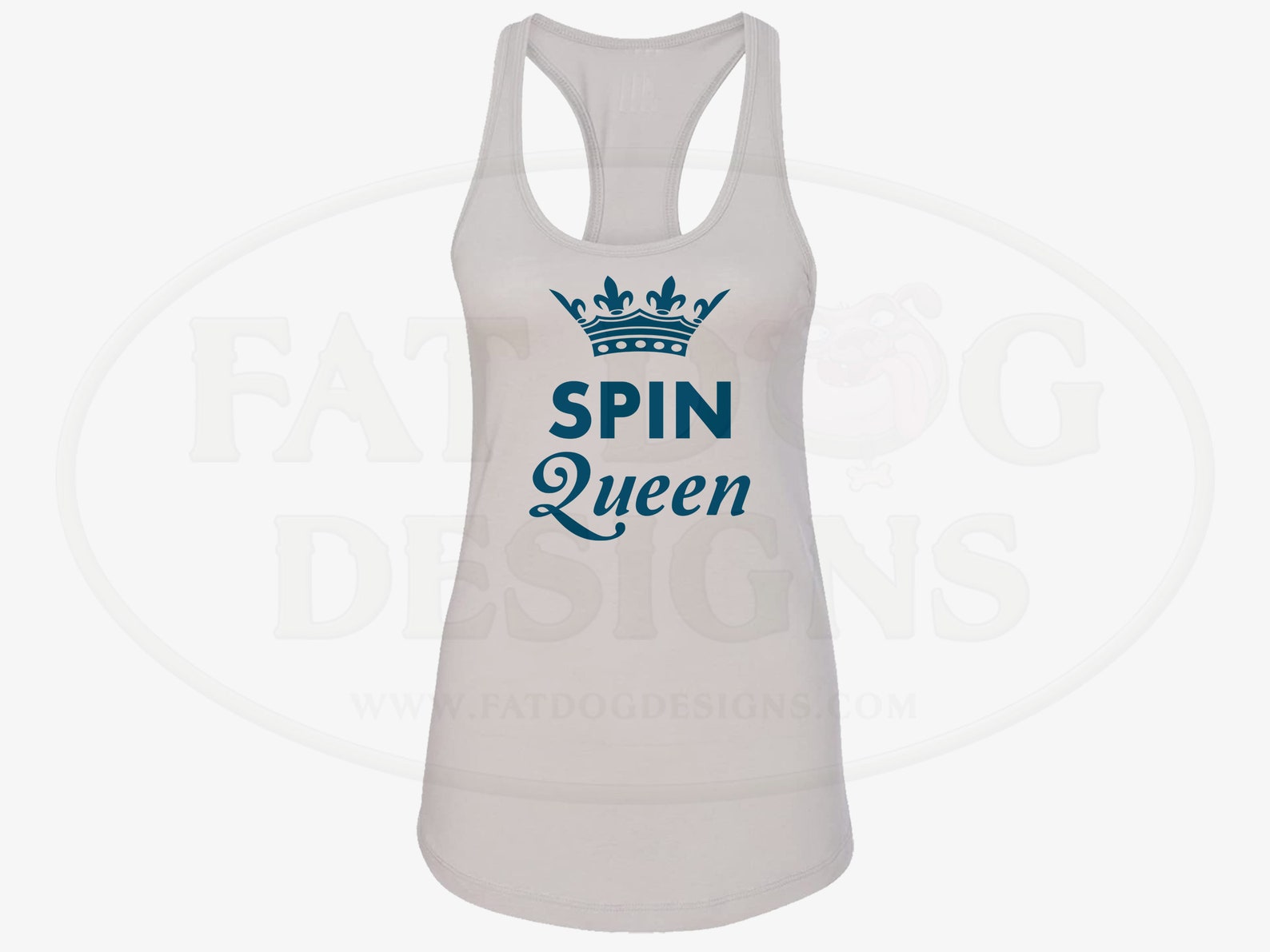 Spin Queen Custom Tank Top XS XL Exercise Fitness Shirt | Etsy