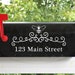 Bee Mailbox Address Custom Vinyl Decal Street Address Sign - Etsy