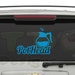 Pothead With Carafe Coffee Lover Removable Car, Wall, Locker, Tablet or ...