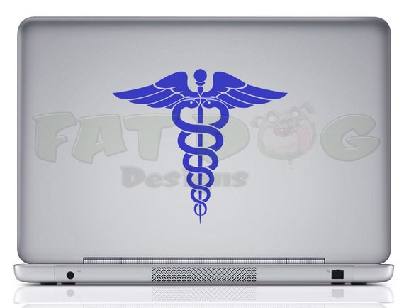 Caduceus Custom Vinyl Decal Medical Professional Nurse - Etsy