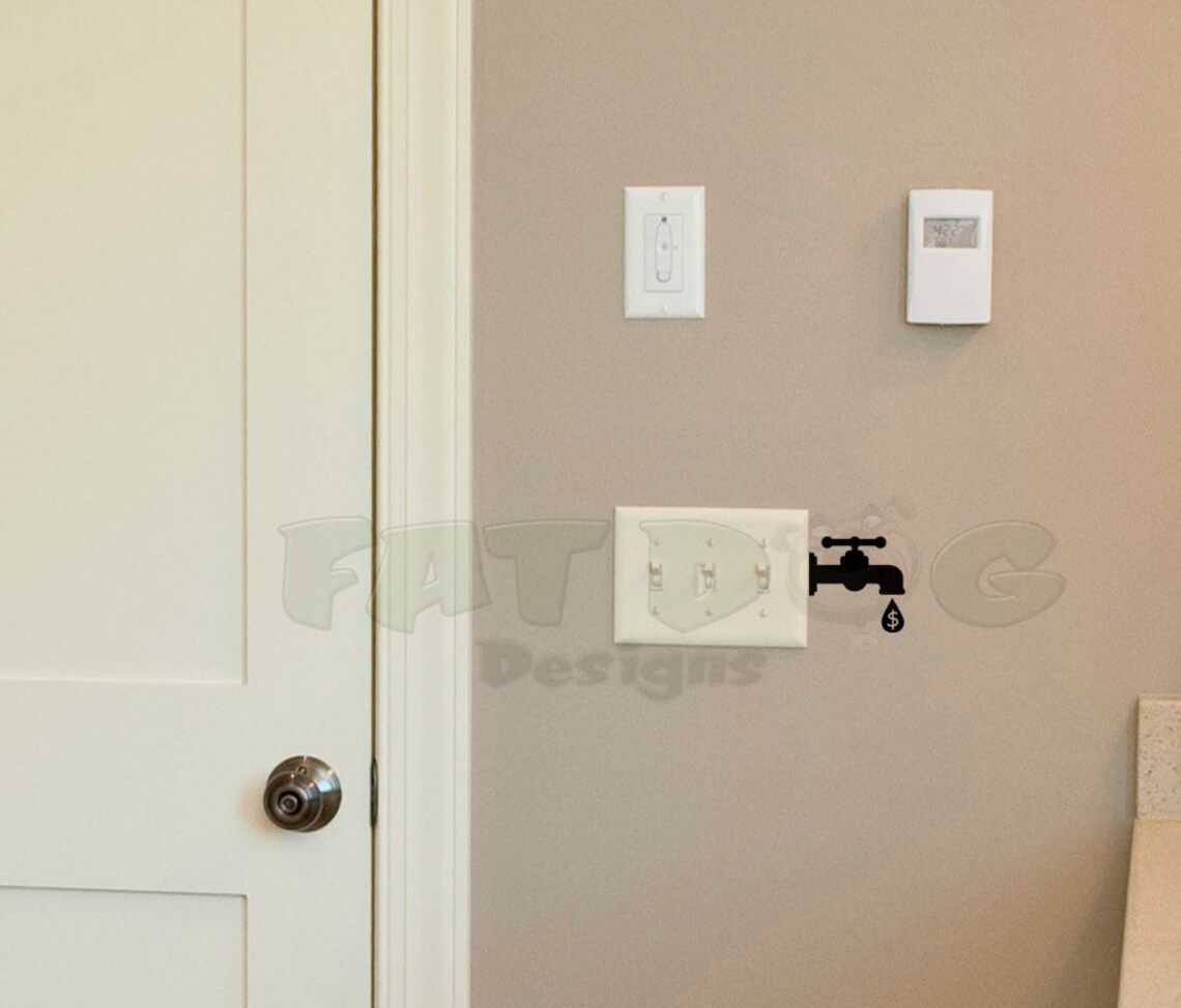 Dripping Money Light Switch Cover and Electrical Outlet - Etsy