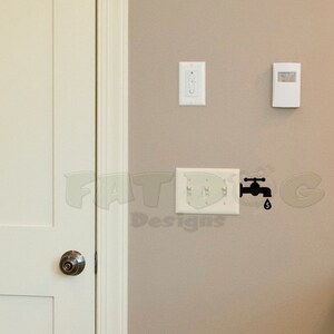 Dripping Money Light Switch Cover and Electrical Outlet Removable Decal ...