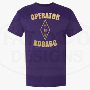 Ham Radio Custom Call Sign Operator Antenna Custom - Etsy