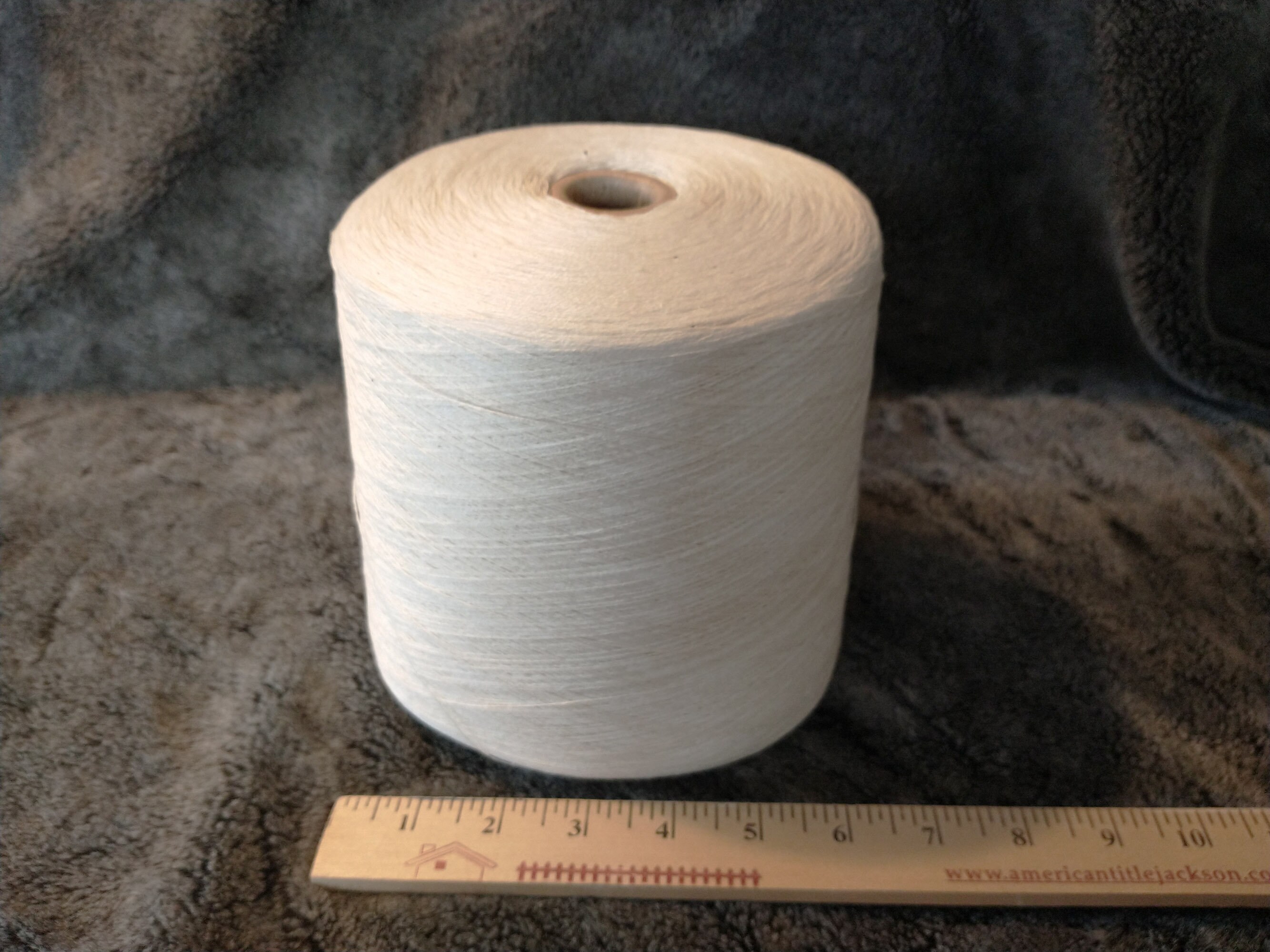 Natural 2-ply Linen Yarn Cone 2lb 13oz Weaving Tatting Lace | Etsy