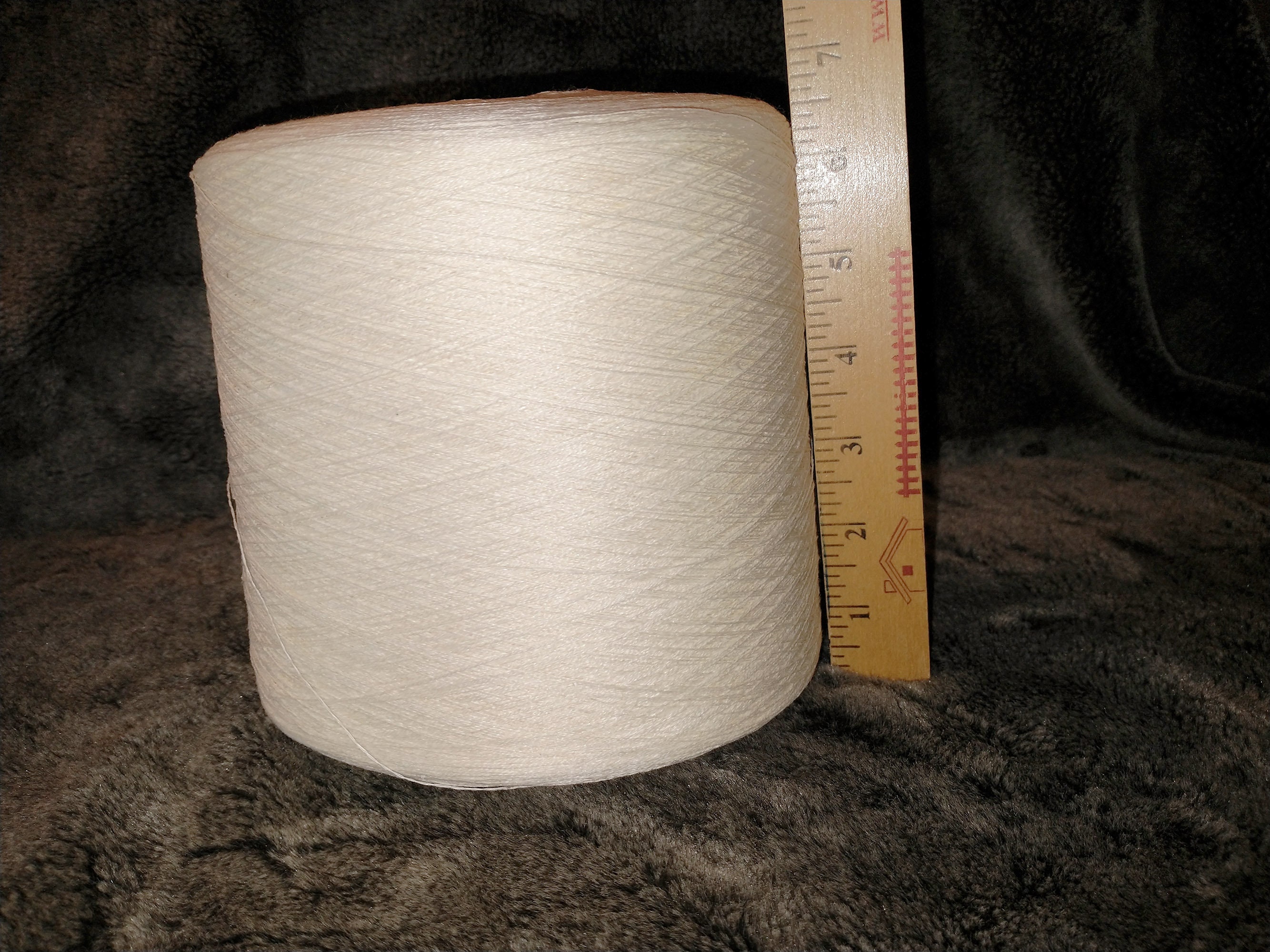 Natural 2-ply Linen Yarn Cone 2lb 13oz Weaving Tatting Lace - Etsy