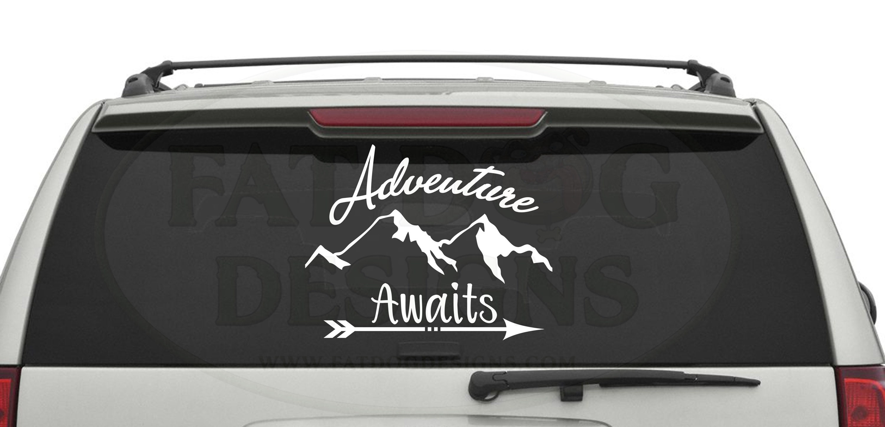 Adventure Awaits Removable Vinyl Wall Decal Livingroom Decal - Etsy