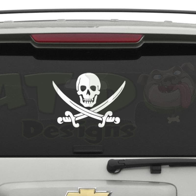 Pirate Decal - Etsy