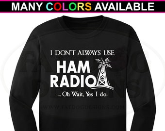 Ham Radio T Shirt - Etsy