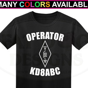 Ham Radio Custom Call Sign Operator Antenna Custom - Etsy