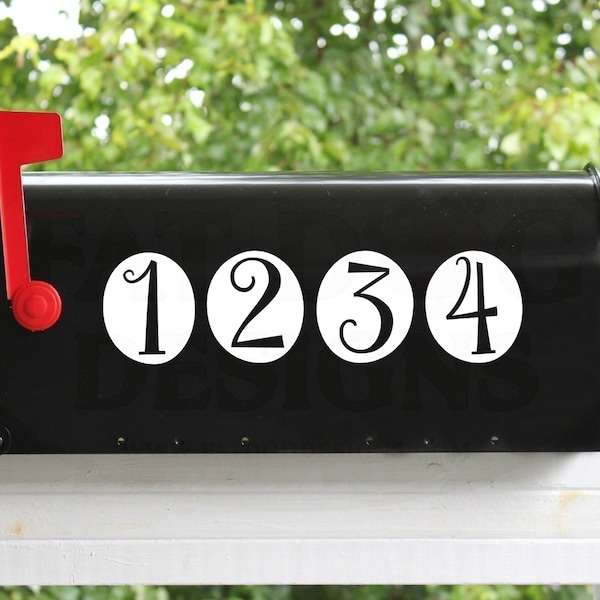 Mailbox Numbers - Etsy