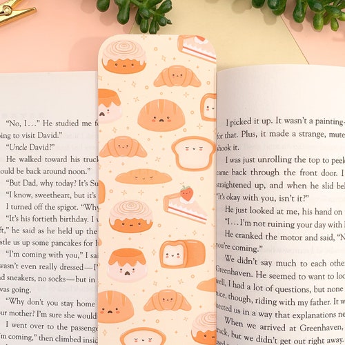 Bakery Buddies Bookmark / Digital Art Illustration Books - Etsy