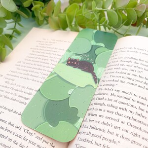 Catnap - Bookmark | Digital Art, Illustration, Books, Reading, Kawaii ...