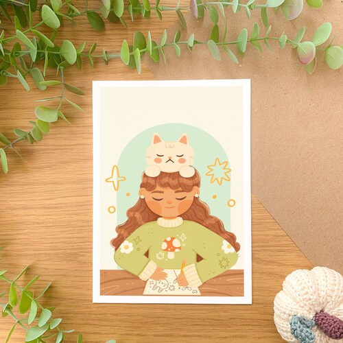 Daphne and Velma // Illustration Print A4/A5/A6 Digital Art - Etsy