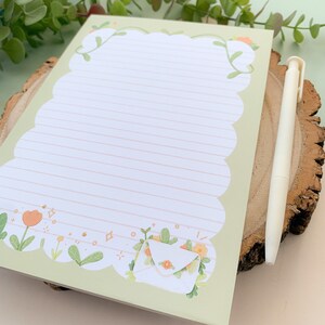 Happy Mail A5 Notepad Digital Art Letter Writing - Etsy