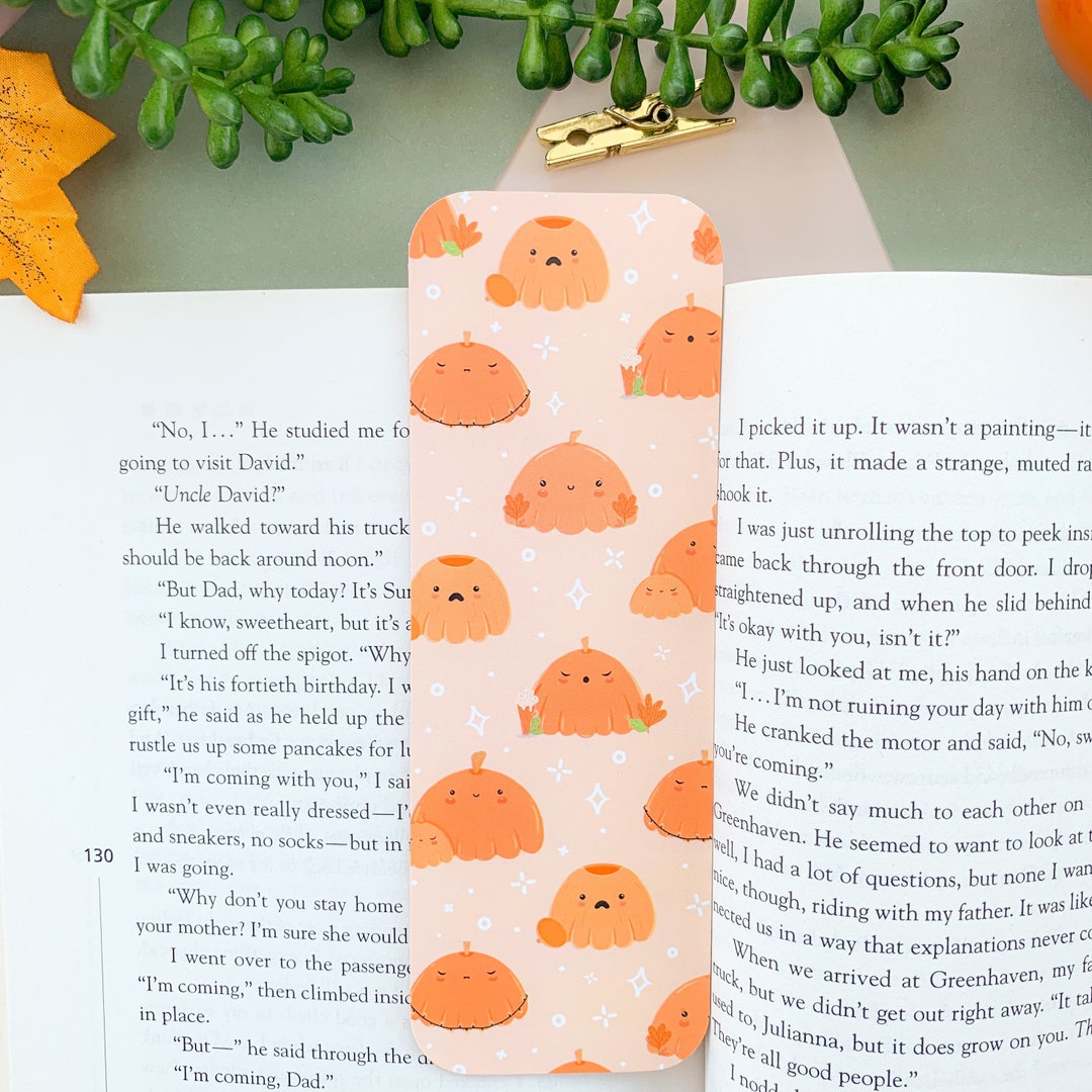Pumpkin Pals - Bookmark | Digital Art, Illustration, Books, Reading ...