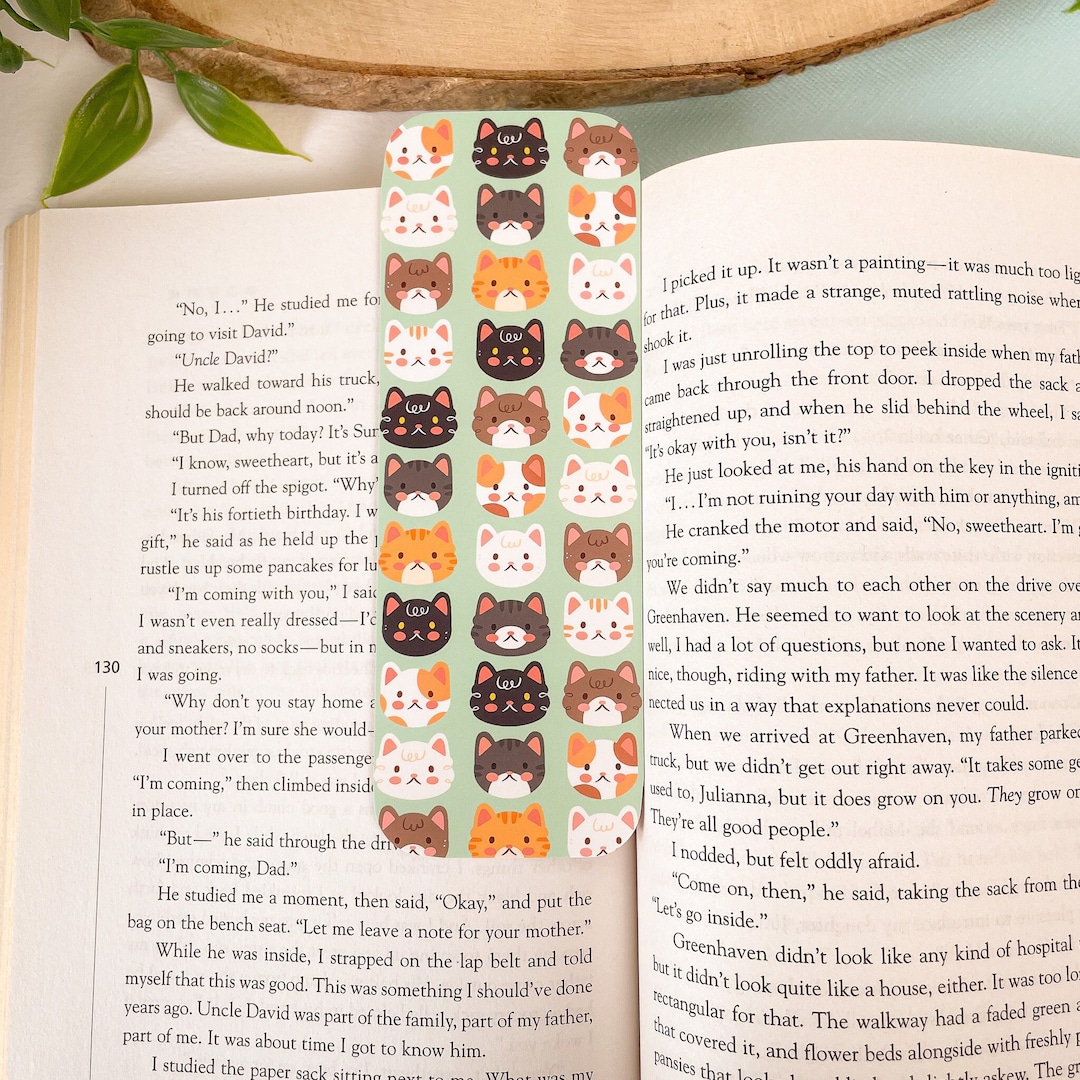 Cute Cats - Bookmark | Digital Art, Illustration, Books, Reading ...