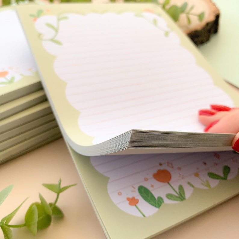 Happy Mail A5 Notepad //digital Art Letter Writing - Etsy