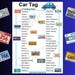 Car Tag Game License Plate TRAVEL GAME for Kids Fun Activity for ...