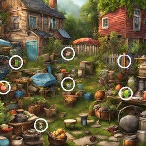 Hidden Object Game Letter P Digital Game Classroom Game Elementary ...