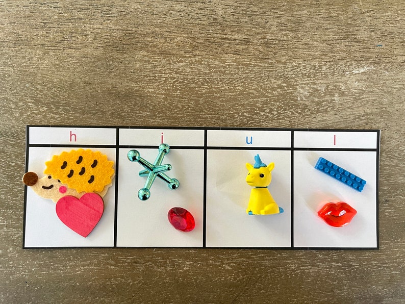 Montessori Language A-Z Initial Sound Objects With Initial Sound ...