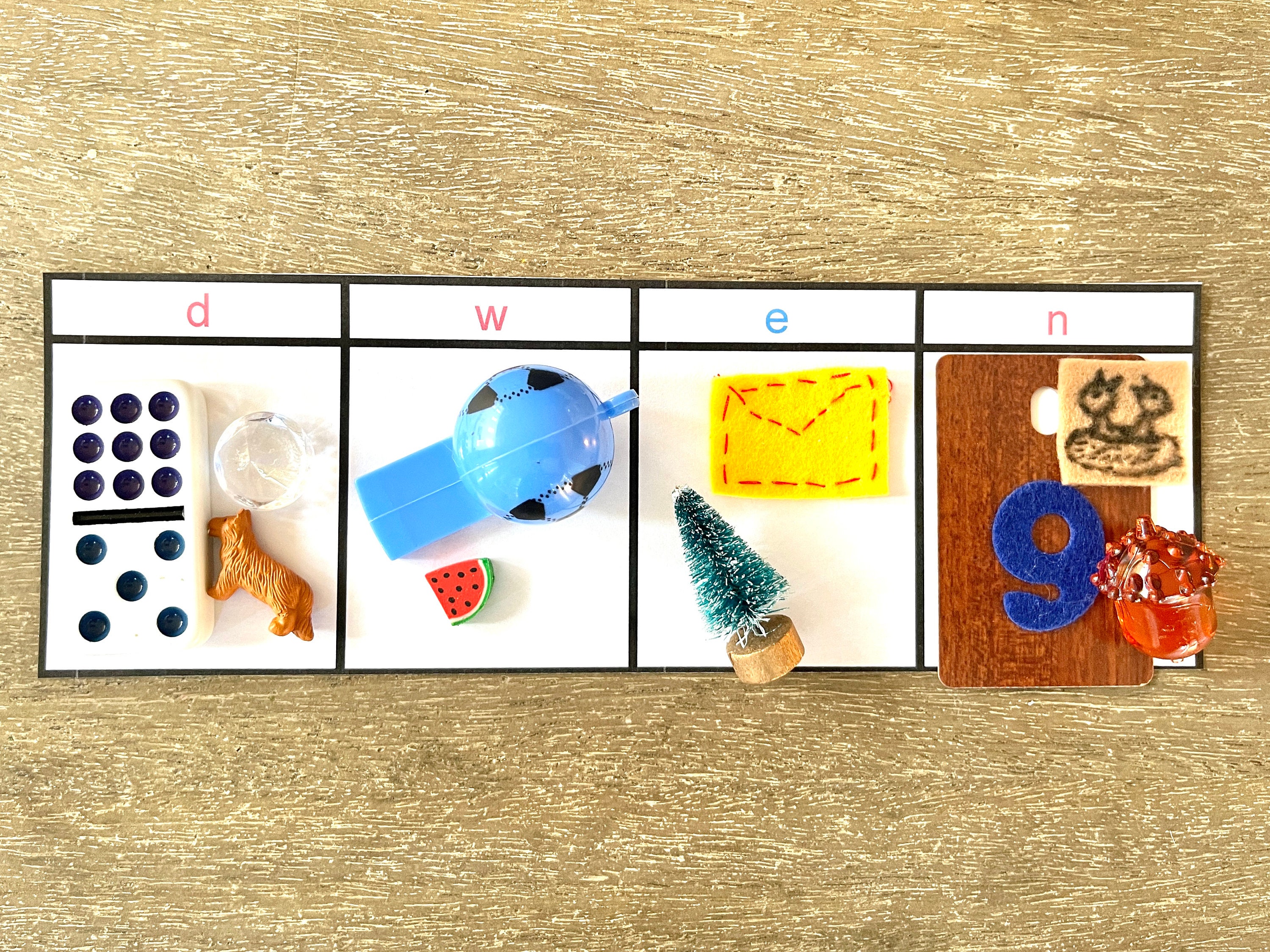 Montessori Language A-Z Initial Sound Objects With Initial Sound ...