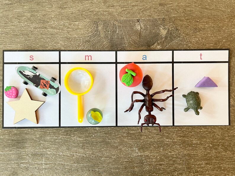 Montessori Language A-Z Initial Sound Objects With Initial Sound ...