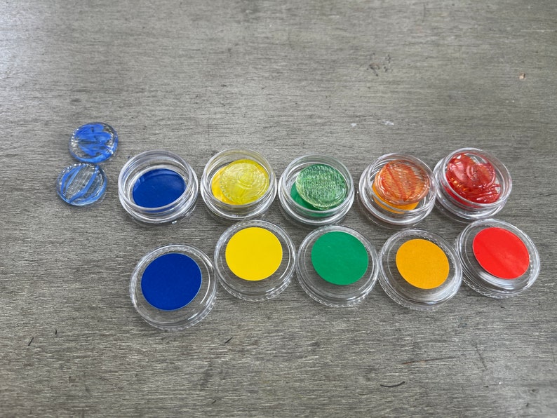 Montessori Practical Life -twist and Turn - Color Sorting Activity - Etsy