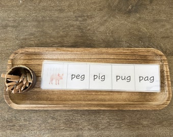 Montessori Cutting Sequence - Etsy