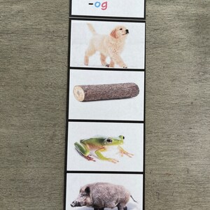 Montessori Language - Word Family Ladder - Etsy